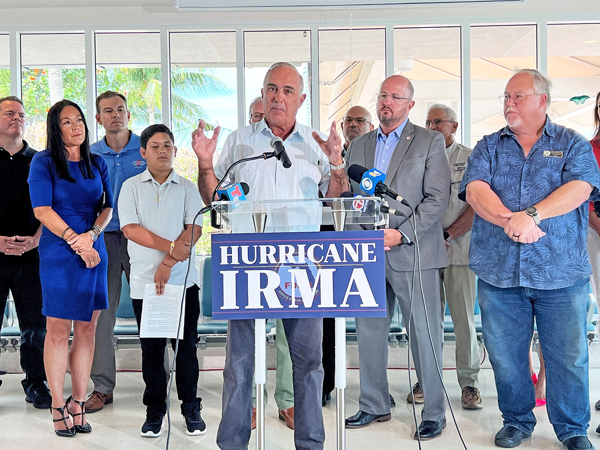 COUNTY OFFICIALS JOIN EMERGENCY MANAGEMENT DIRECTOR KEVIN GUTHRIE FOR ...