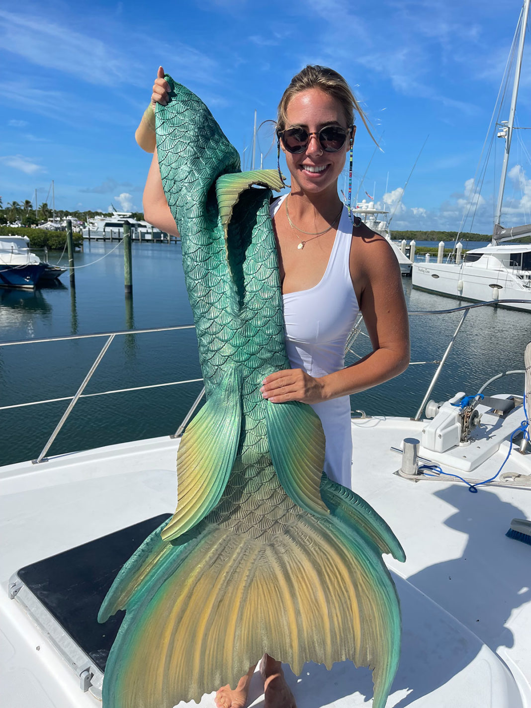 THE ART OF MERMAIDING: ISLAMORADA DIVE INSTRUCTOR TEACHES OTHERS