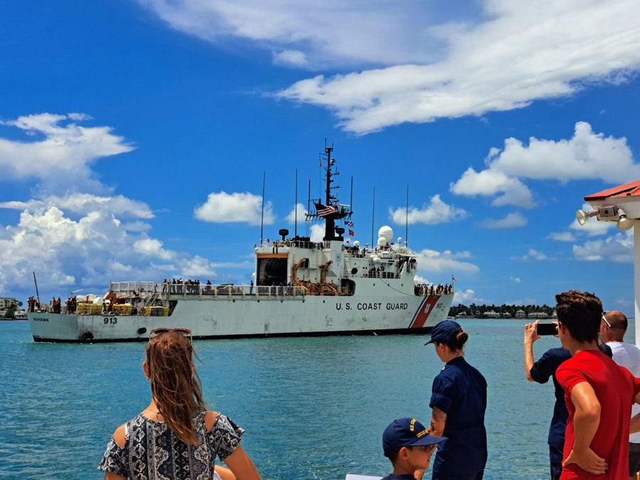 COAST GUARD CUTTER MOHAWK COMES HOME TO KEY WEST, FLORIDA