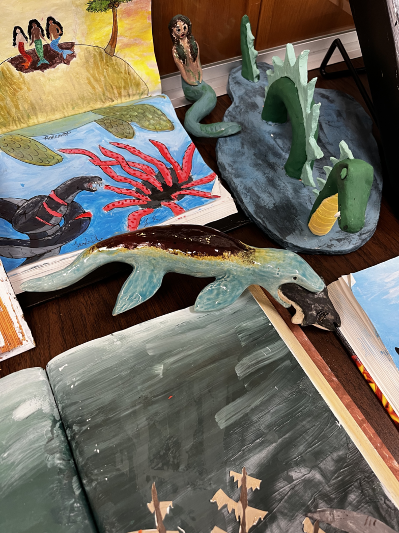 TRAVELING ‘FANTASEA’ ART EXHIBIT VISITS KEY WEST LIBRARY