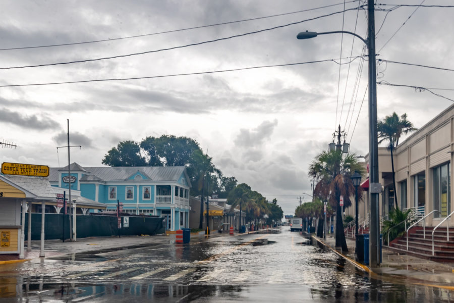 STORM UPDATE: SURGES SLOW TO RECEDE ON GULF SIDE; SCHOOLS CLOSED THURSDAY