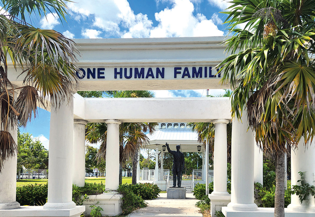 NEW PAVILION BEARS KEY WEST’S ‘ONE HUMAN FAMILY’ MOTTO
