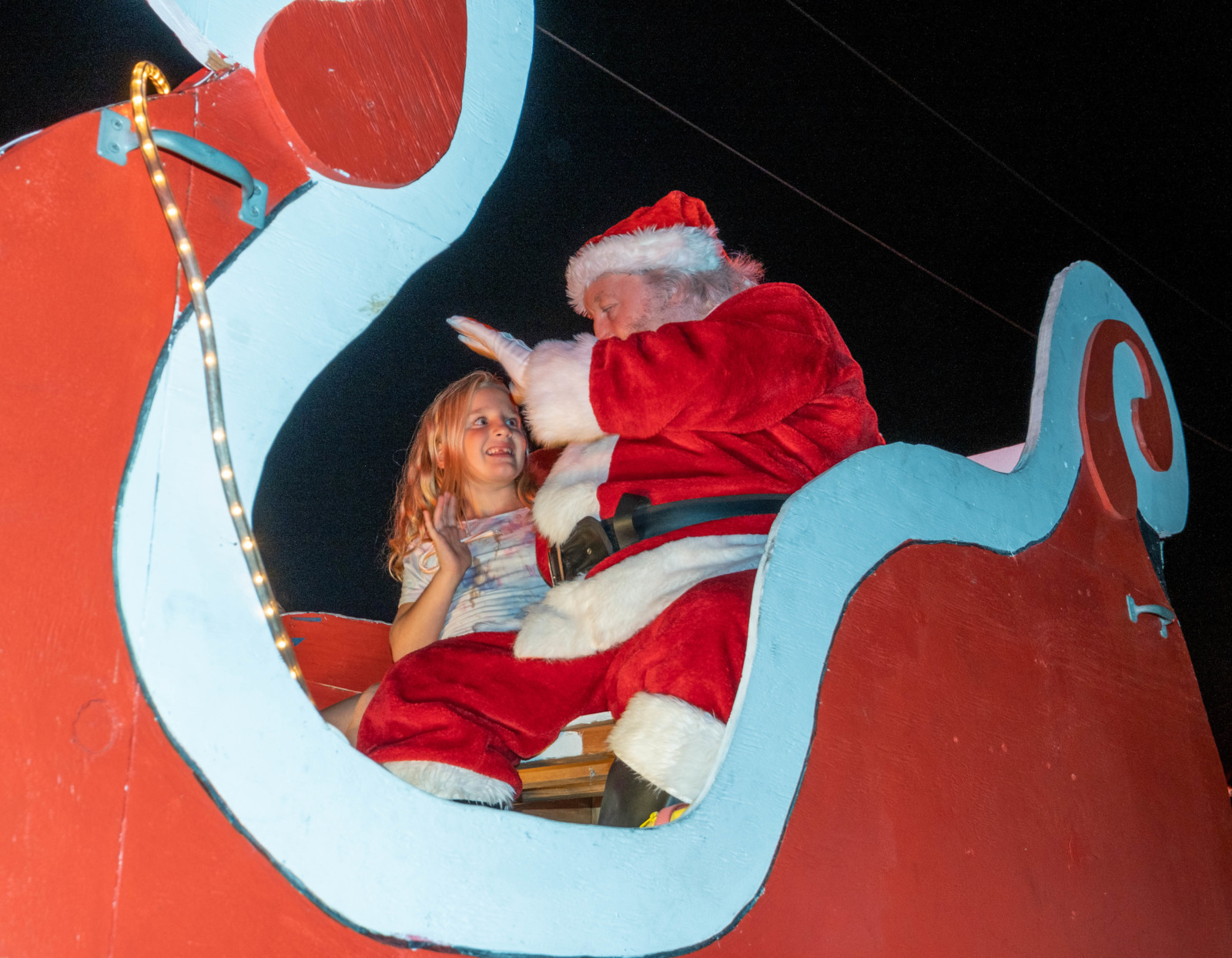 IN PICTURES: SANTA CLAUS VISITS ISLAMORADA