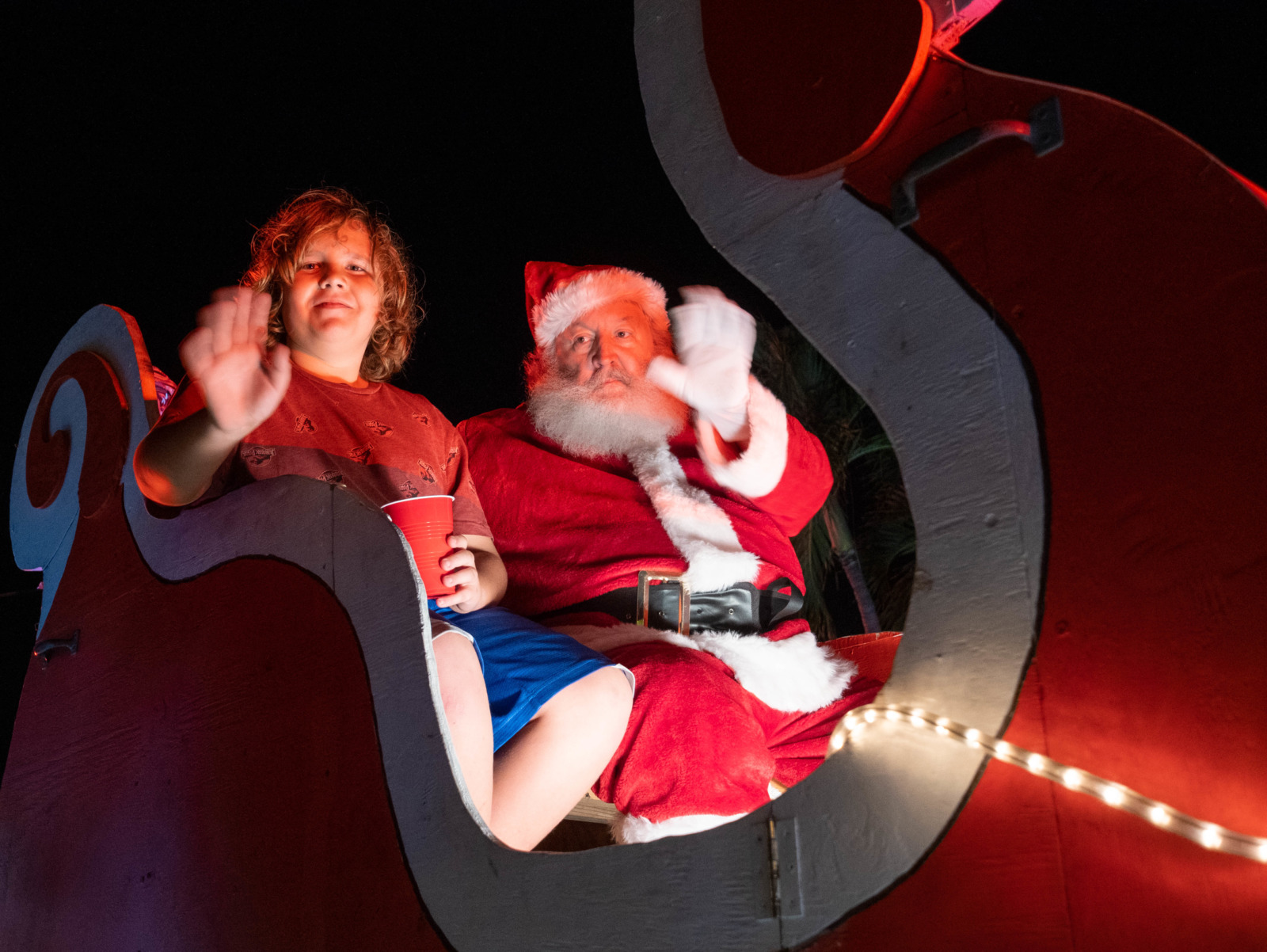 IN PICTURES: SANTA CLAUS VISITS ISLAMORADA