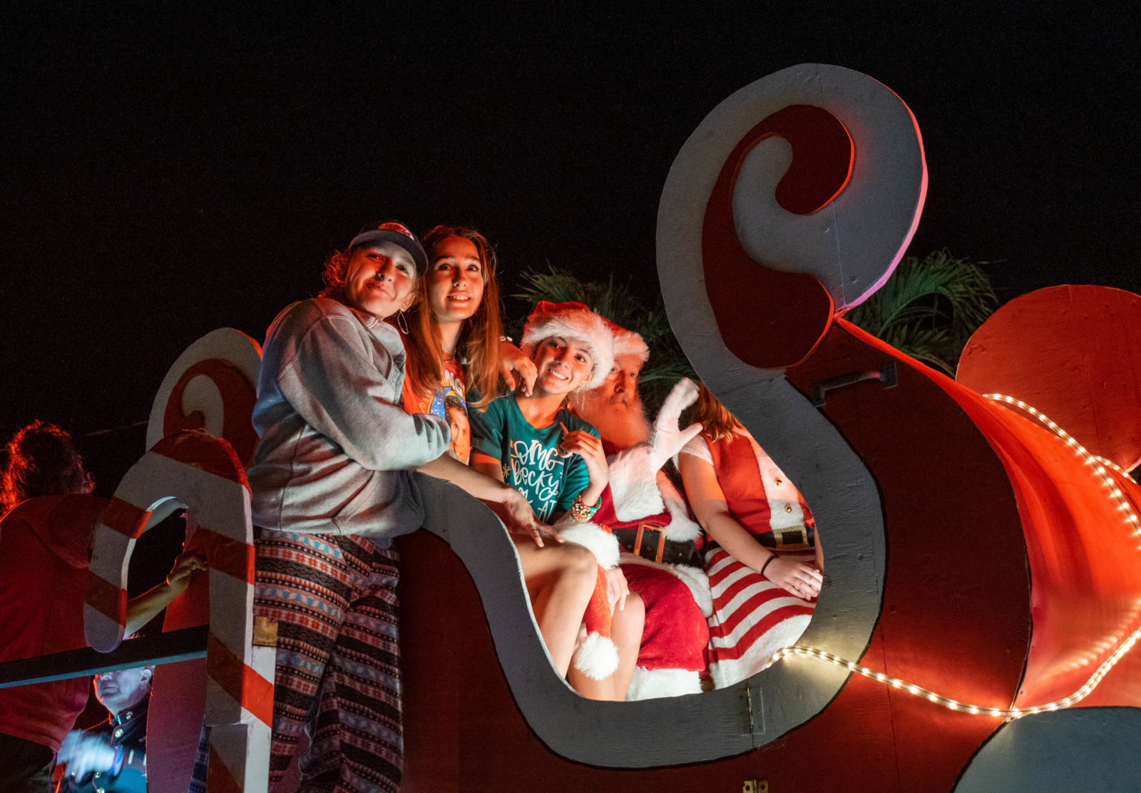 IN PICTURES: SANTA CLAUS VISITS ISLAMORADA