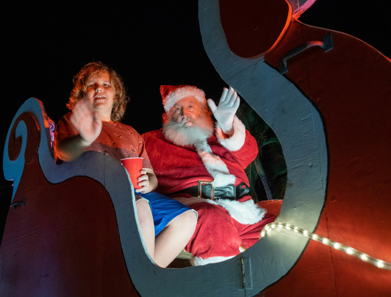 IN PICTURES: SANTA CLAUS VISITS ISLAMORADA