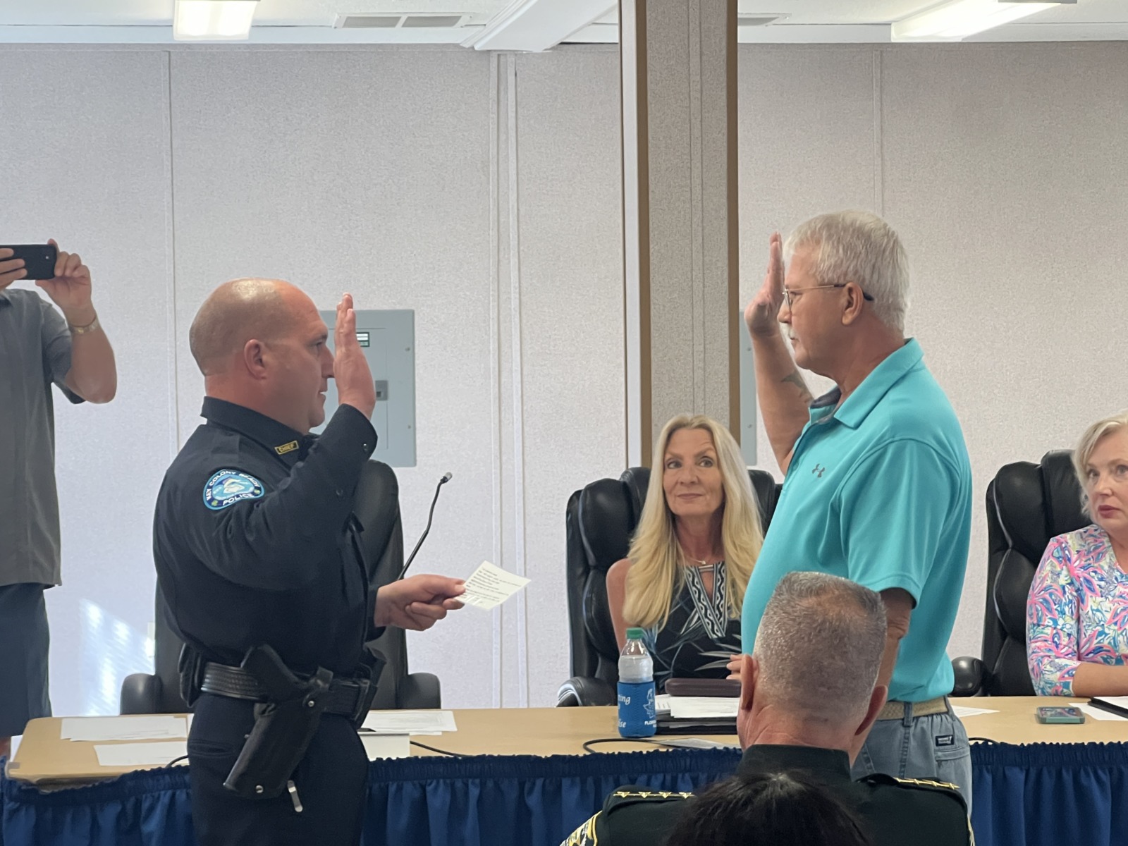 NEW KEY COLONY BEACH COMMISSION TAKES OFFICE & APPOINTS FINAL MEMBER