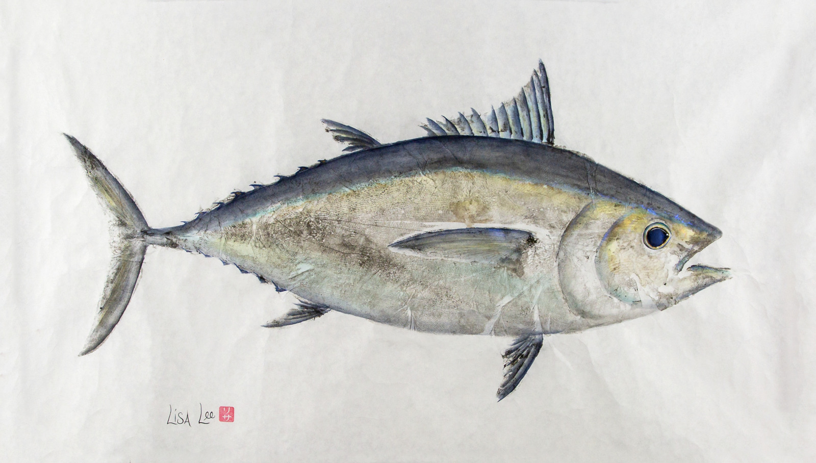 STUDIO SPOTLIGHT: ARTIST LISA LEE DOCUMENTS FISH THROUGH TRADITIONAL ...