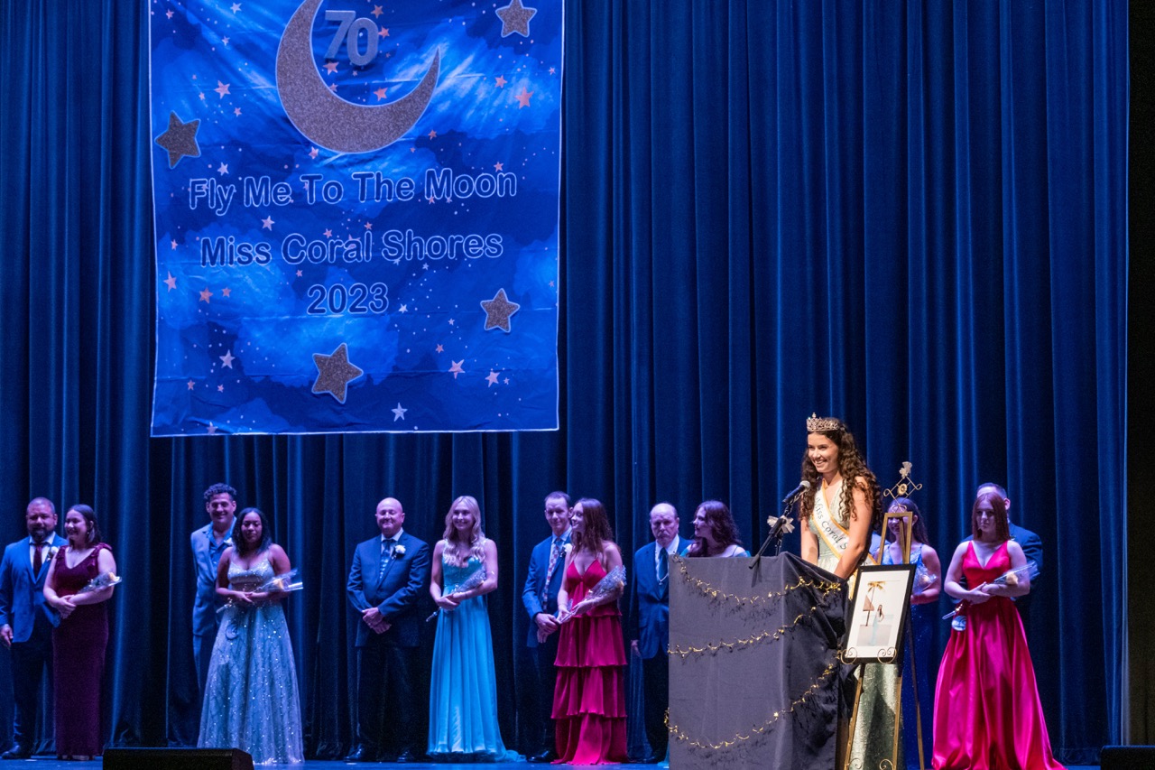 MISS CORAL SHORES CROWNED DURING 70TH RUNNING