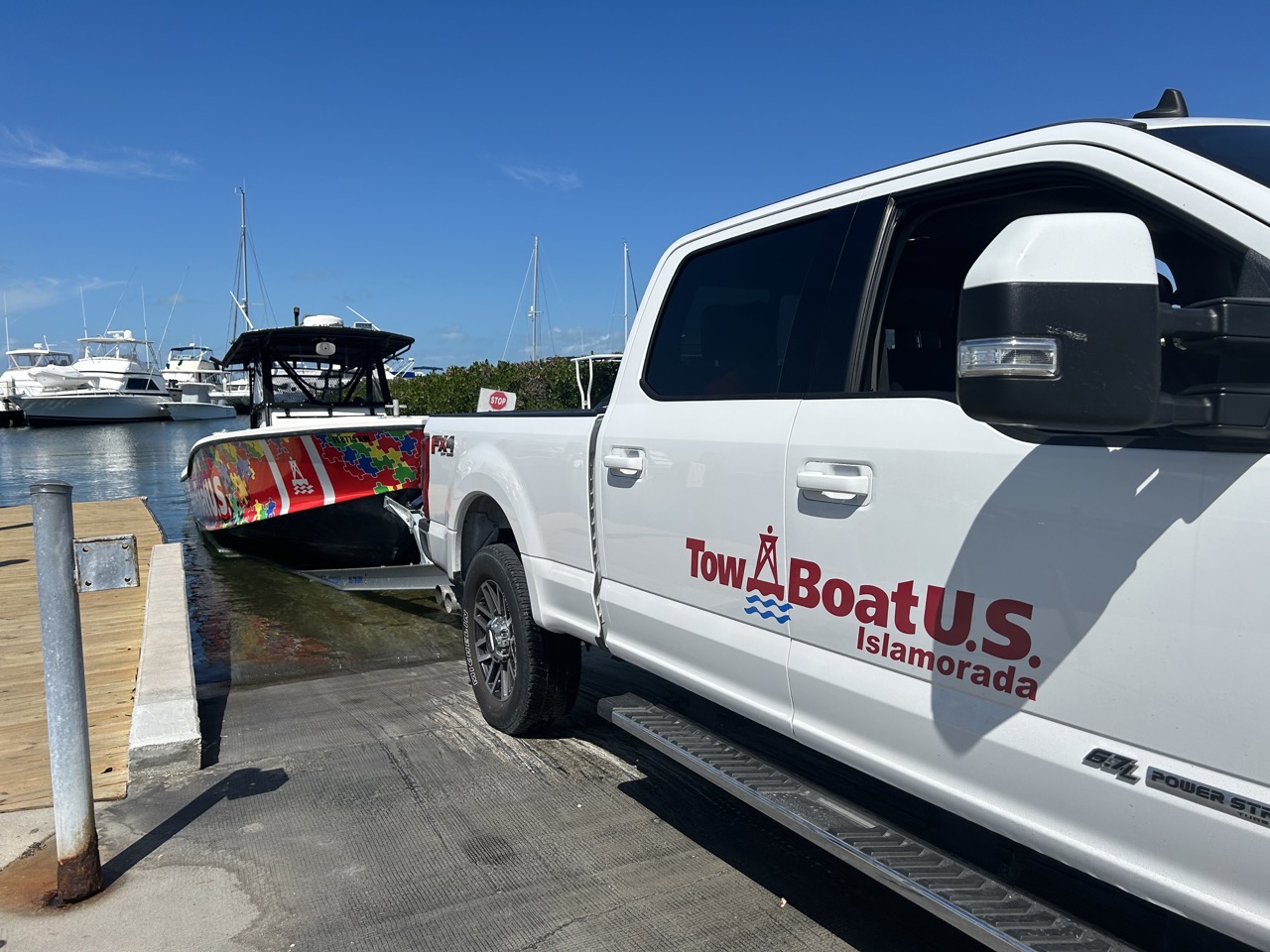 TOWBOATUS MAKES AUTISM AWARENESS SPLASH