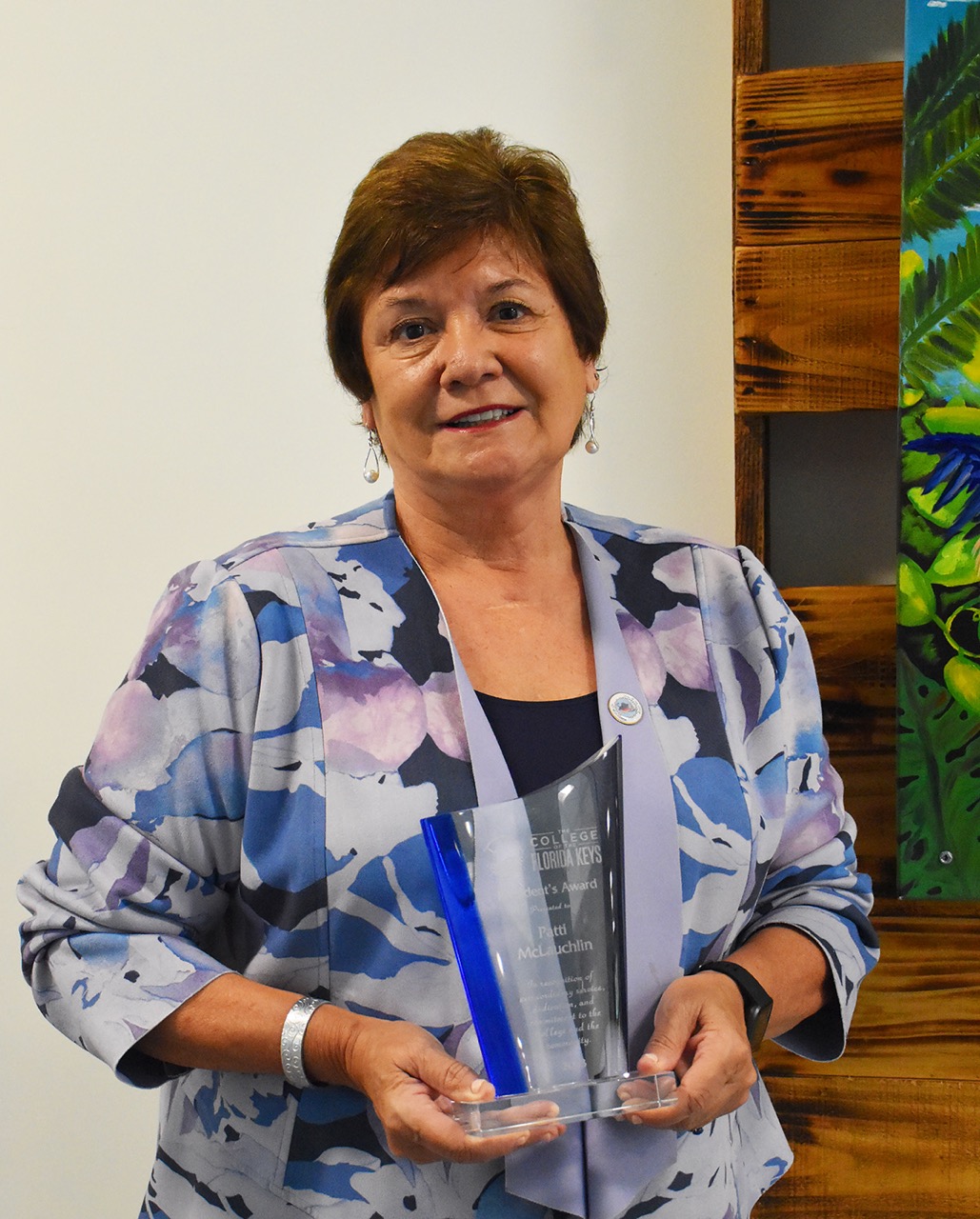 COLLEGE OF THE FLORIDA KEYS HONORS RETIRING CITY MANAGER