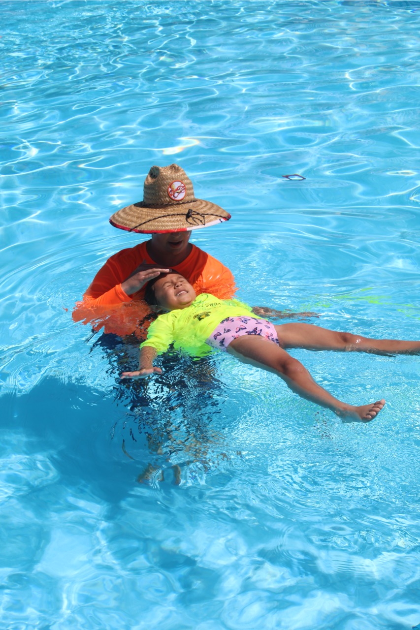 KEY LARGO SCHOOL KINDERGARTNERS RECEIVE SWIM LESSONS, SOME STEP INTO ...
