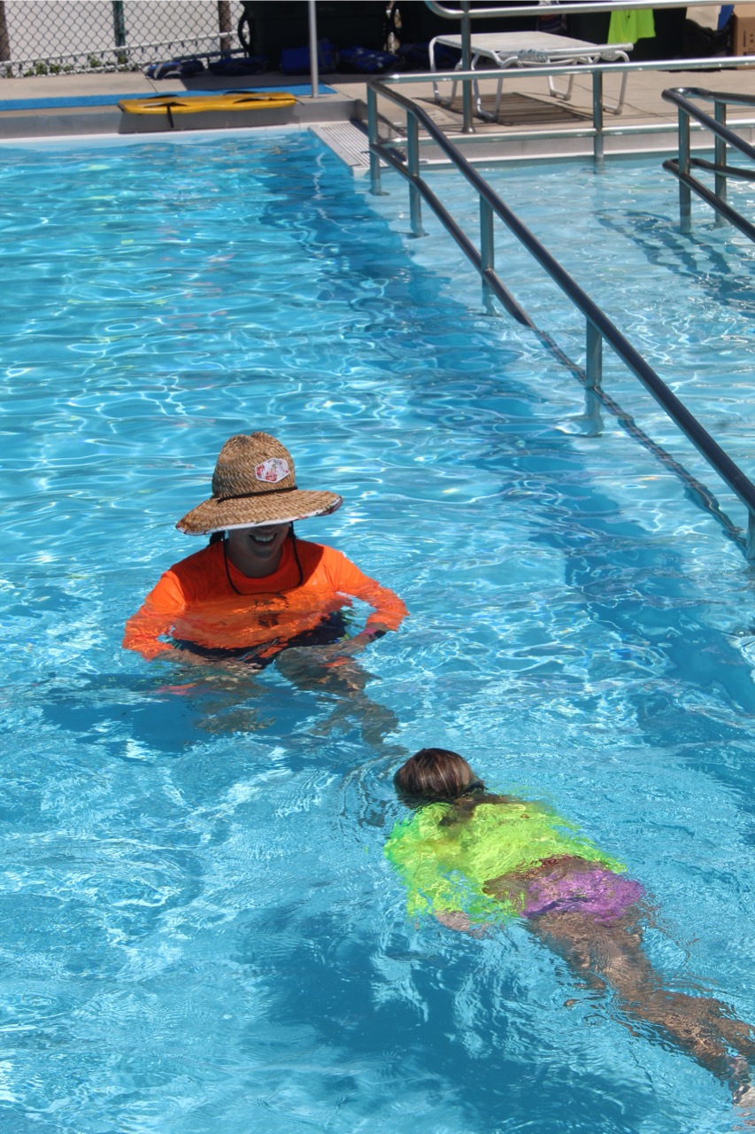 KEY LARGO SCHOOL KINDERGARTNERS RECEIVE SWIM LESSONS, SOME STEP INTO ...