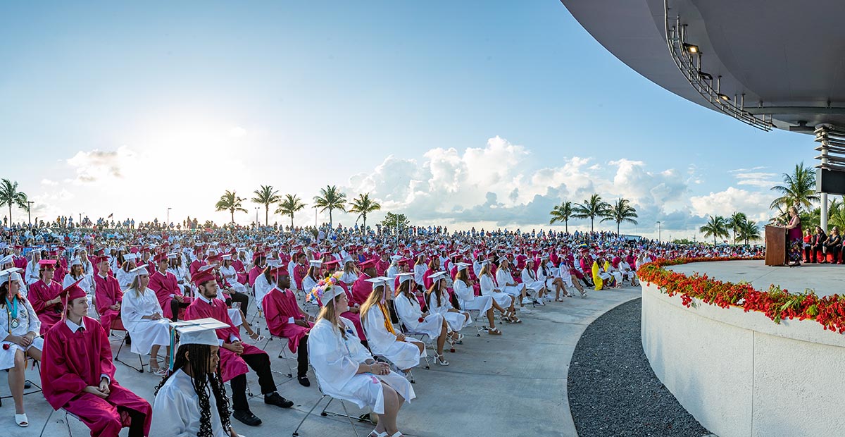 CLASS OF 2023 GRADUATES FROM KEY WEST HIGH SCHOOL