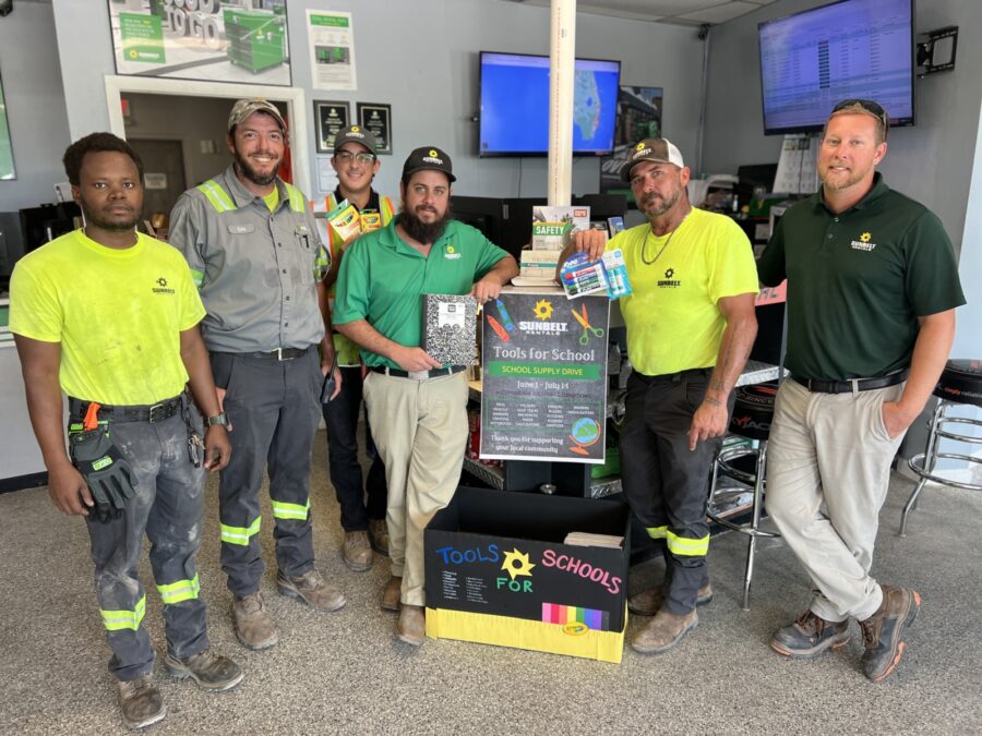 SUNBELT RENTALS GIVES KIDS THE ‘TOOLS FOR SCHOOL’