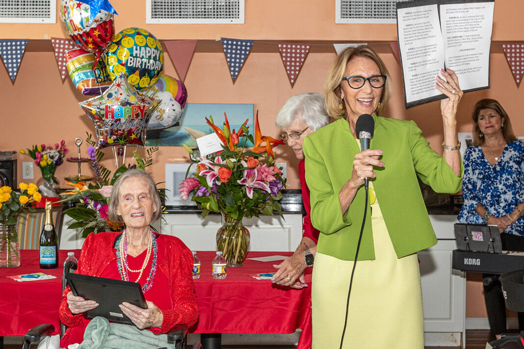 100 YEARS OF ARTS PATRON ANNE MCKEE