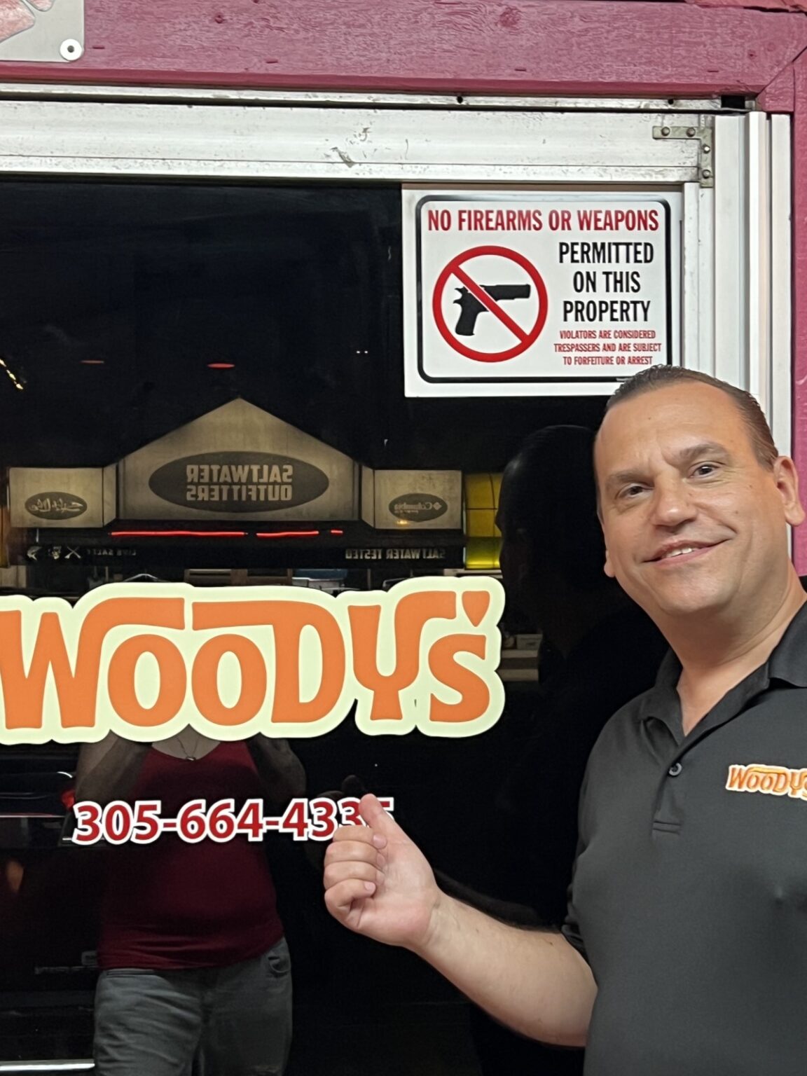 OUT WITH THE OLD AND IN WITH THE NEW: WOODY'S REOPENS WITHOUT THE POLES