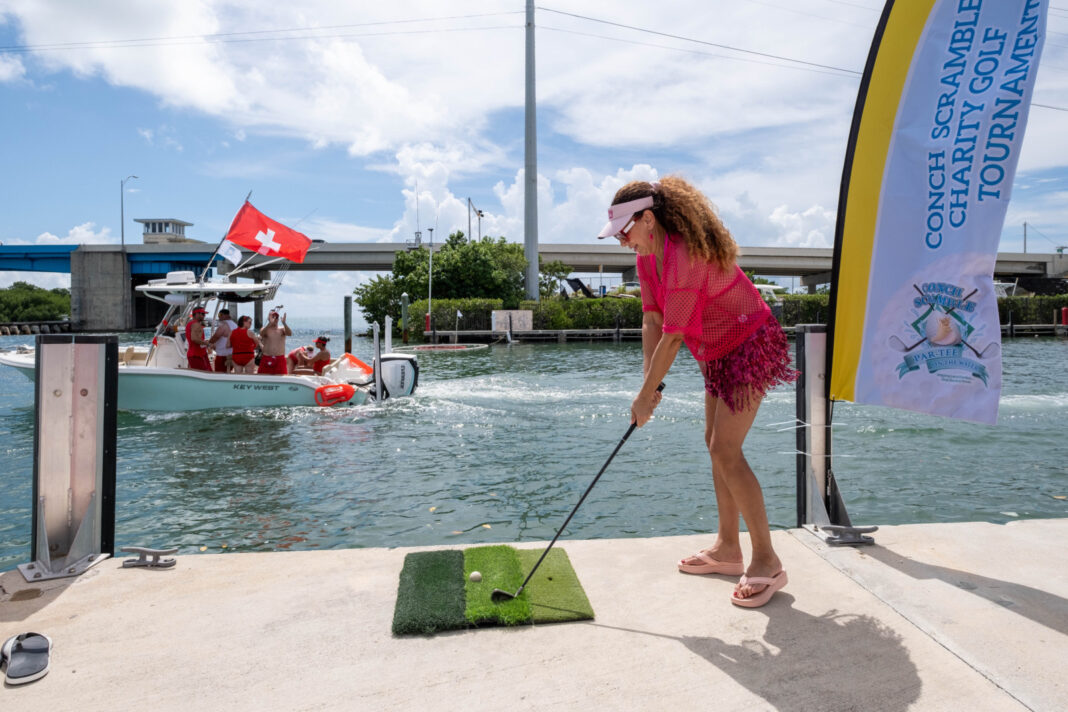 IN PICTURES: GOLFERS HIT FOR CHARITY IN CONCH SCRAMBLE