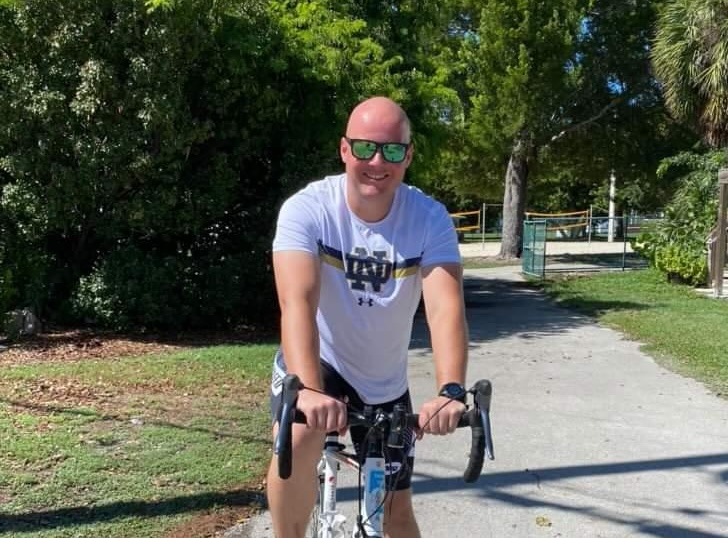 KEYS FIREFIGHTER RIDES TO HONOR FALLEN BROTHER