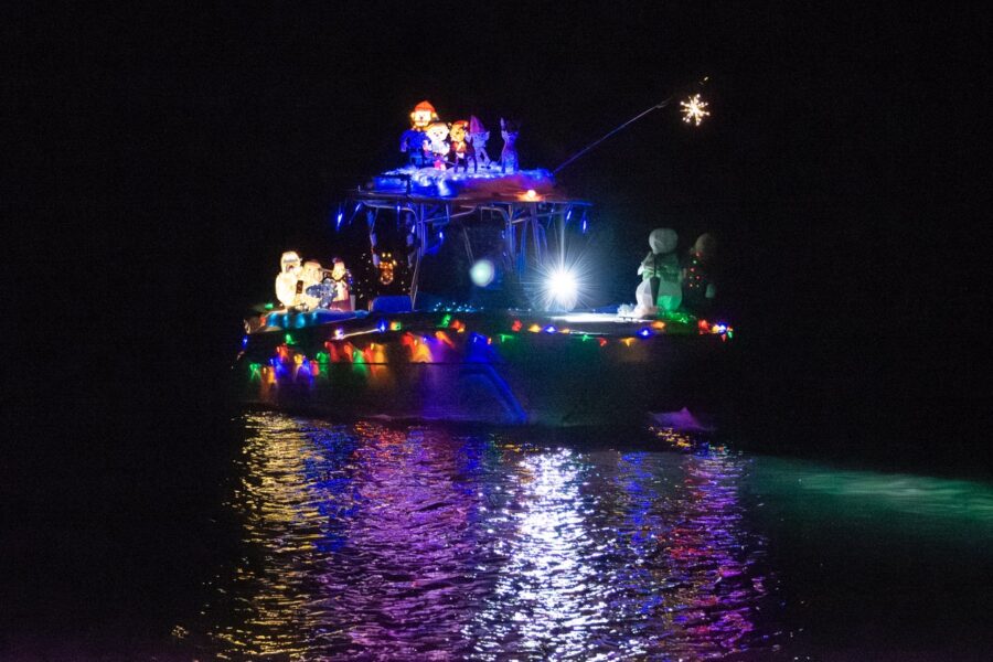 GLOWING REFLECTIONS: THREE HOLIDAY BOAT PARADES DELIGHT THE MIDDLE KEYS