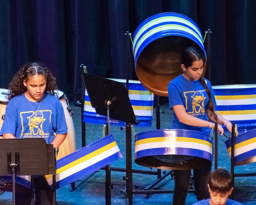 IN PICTURES: MARATHON BANDS PRESENT SONGS OF THE SEASON IN ANNUAL ...