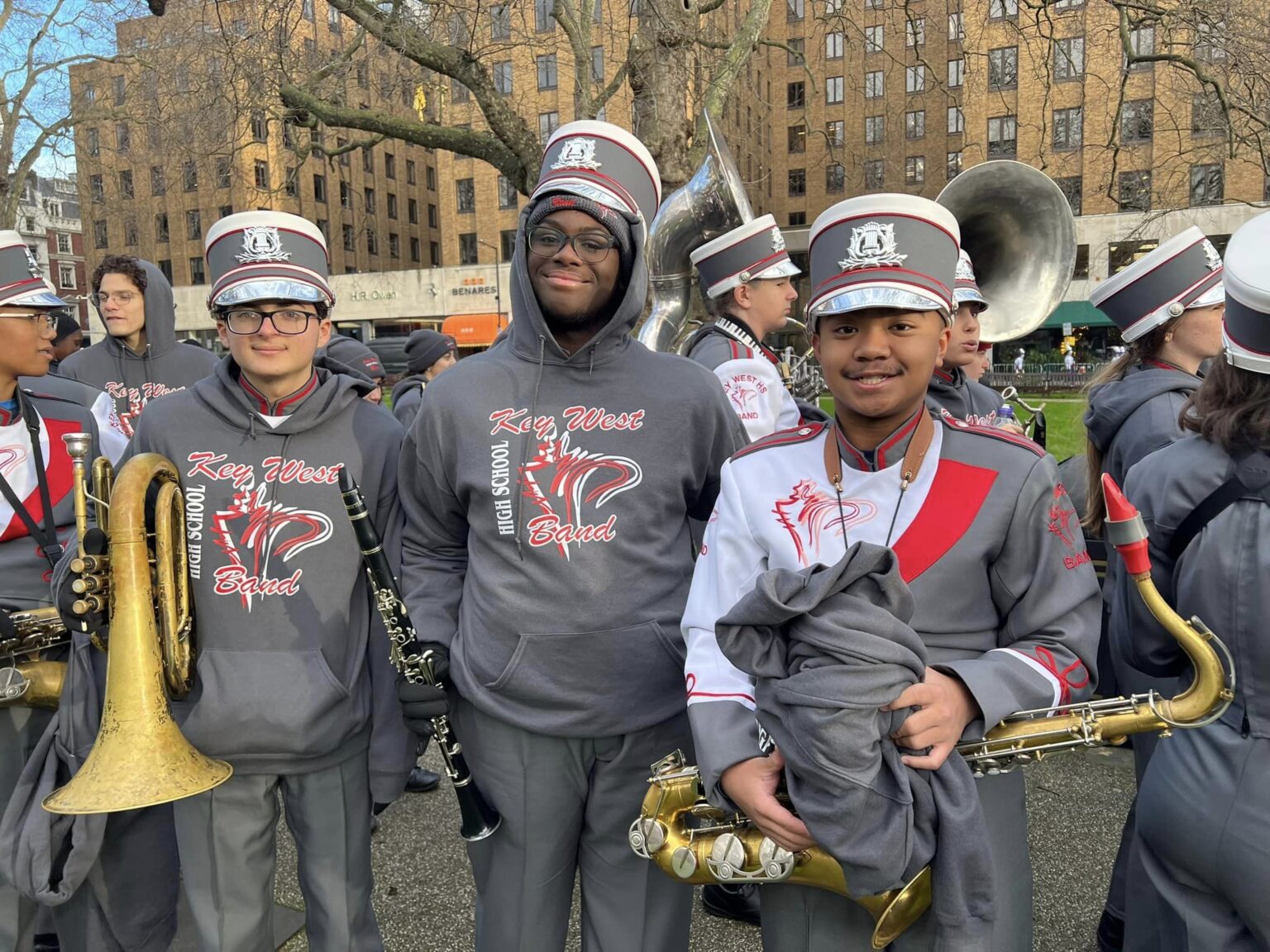 KEY WEST HIGH SCHOOL BAND PLAYS LONDON'S NEW YEAR'S DAY PARADE. HERE'S ...