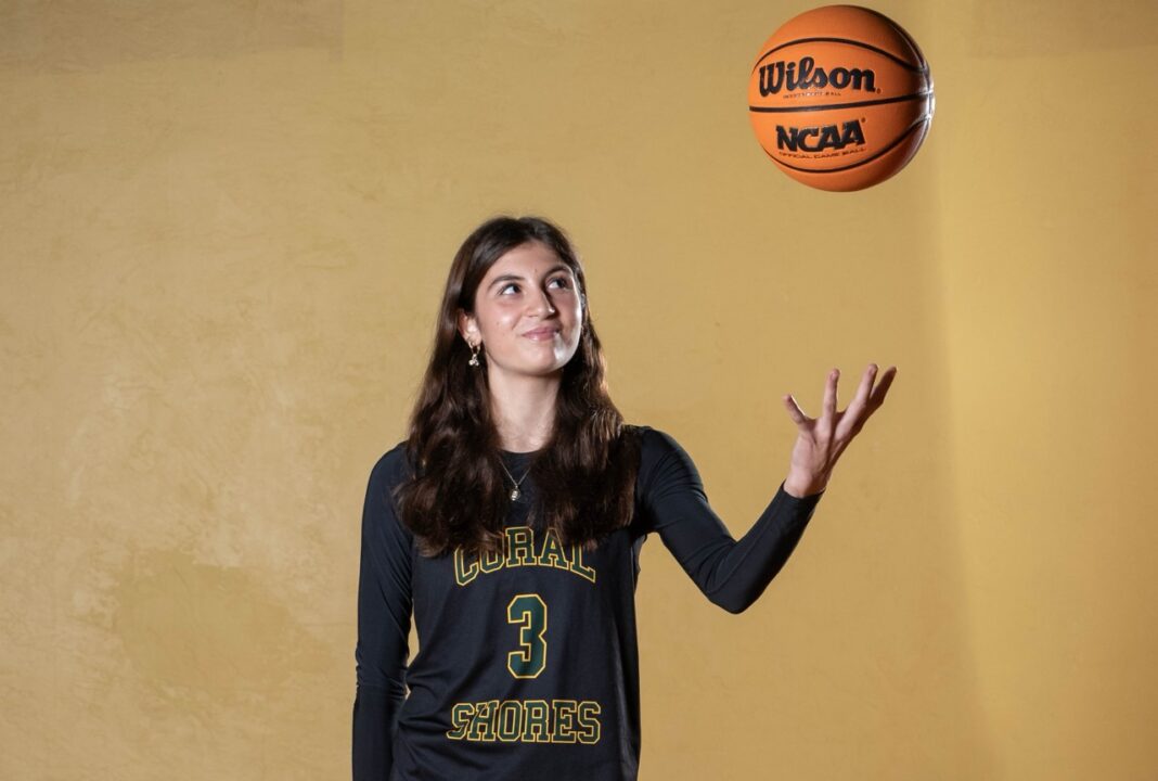 CORAL SHORES HOOPSTER BROOKE MANDOZZI NOTCHES 1,000 CAREER POINTS