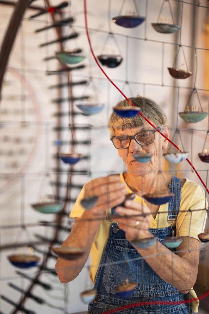 CREATIVE CURRENTS PROPEL SCULPTOR’S VESSELS; LAUREN McALOON’S SHOW ...