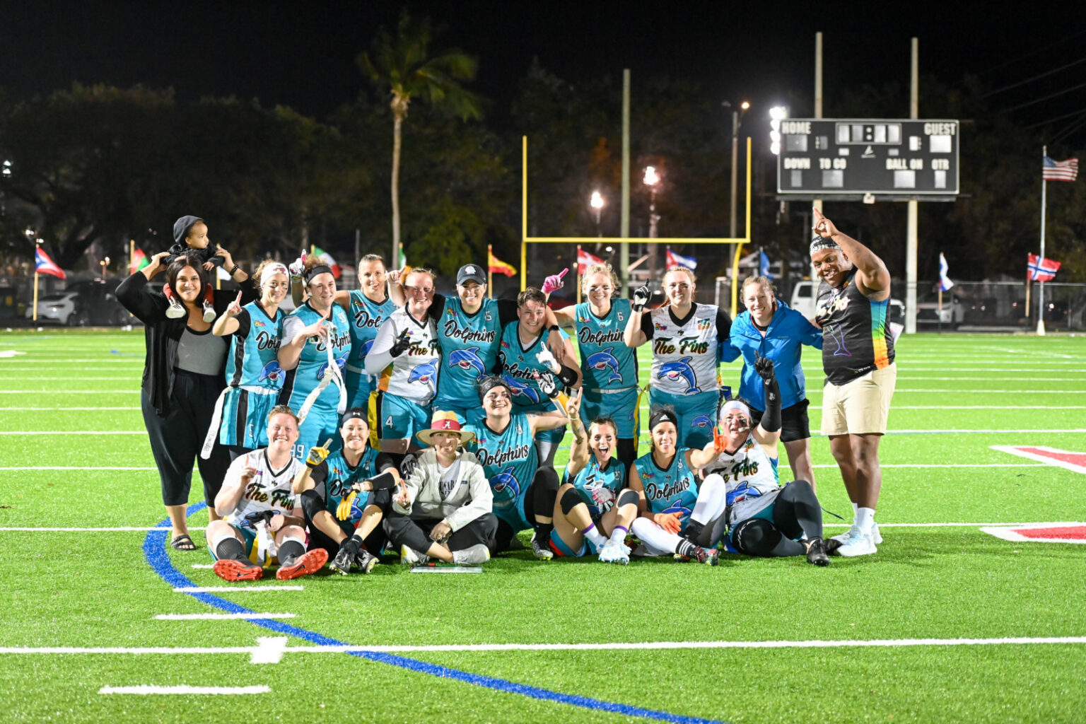 WOMEN’S FLAG FOOTBALL RETURNS TO THE GRIDIRON