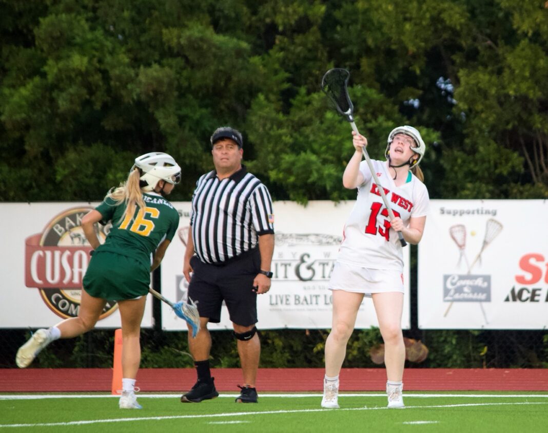 LADY CONCHS LACROSSE DEFEATS CORAL SHORES AT HOME; BOYS SUFFER FIRST LOSS