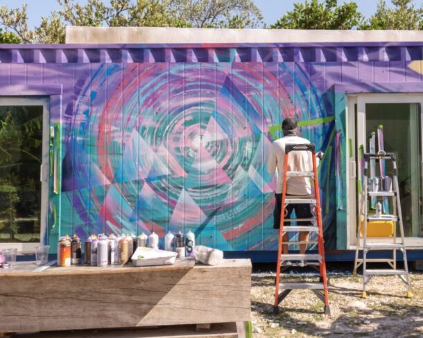 IN PICTURES: THE LAGOON ON GRASSY KEY REVIVES EARTH DAY MURAL FEST