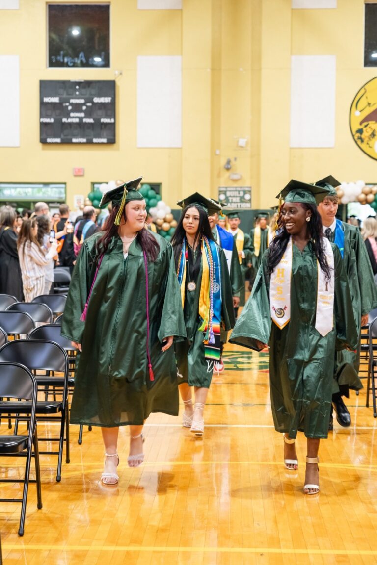 CORAL SHORES GRADS GRAB DIPLOMAS TO CAP OFF HIGH SCHOOL CAREERS
