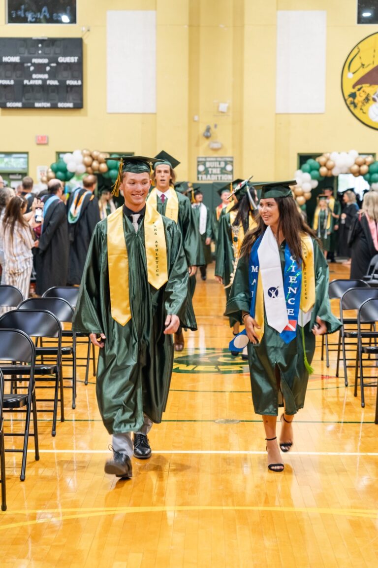 CORAL SHORES GRADS GRAB DIPLOMAS TO CAP OFF HIGH SCHOOL CAREERS