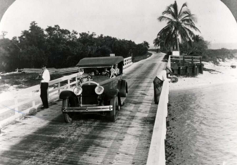 KEYS HISTORY: THE ORIGINAL STATE ROAD 4A ONCE ROLLED PASSED THESE ...