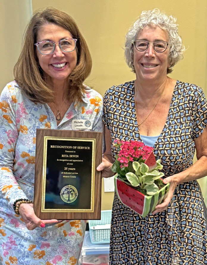 TDC CHAIR RITA IRWIN LEAVES A 16-YEAR LEGACY