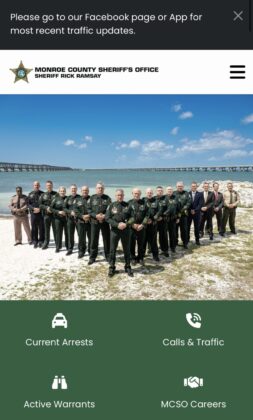 SHERIFF'S OFFICE UNVEILS A NEW & IMPROVED WEBSITE