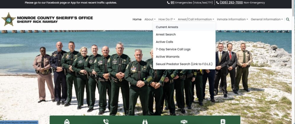 SHERIFF'S OFFICE UNVEILS A NEW & IMPROVED WEBSITE