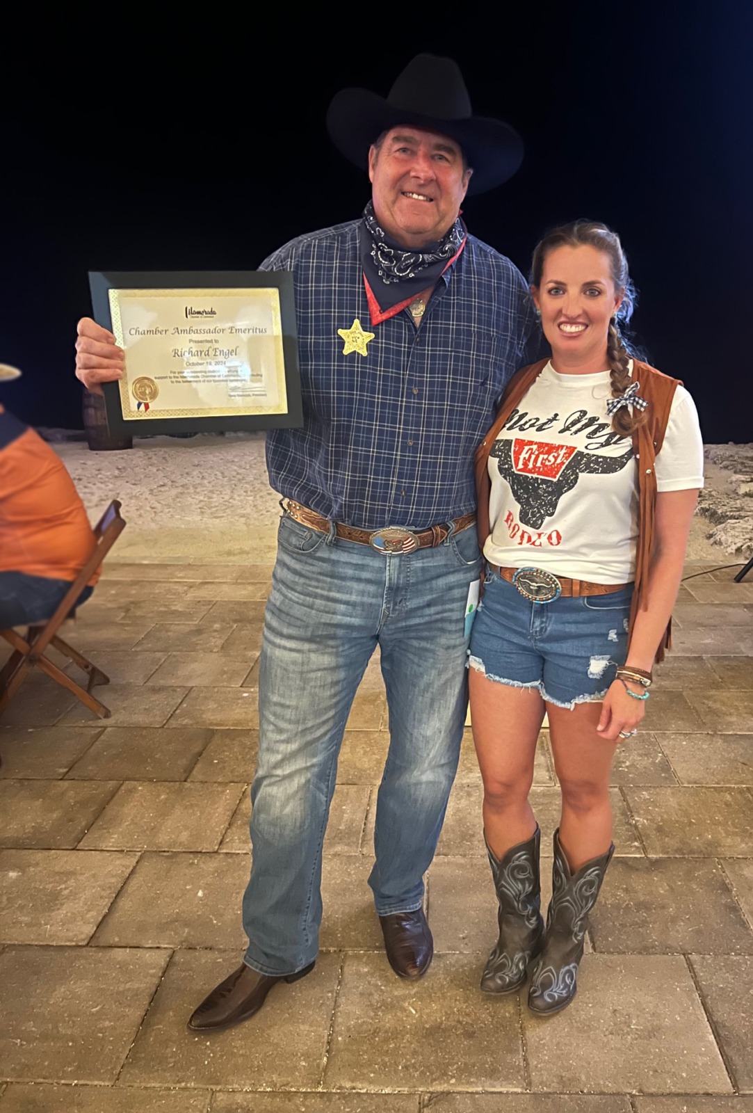 ISLAMORADA CHAMBER HOSTS WESTERN-THEMED BOARD INSTALLATION AND AWARDS ...