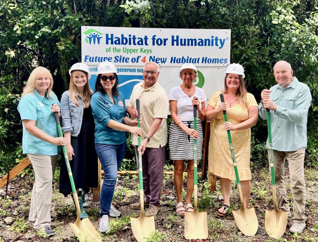 HABITAT BREAKS GROUND ON NEW HOMES IN THE UPPER KEYS