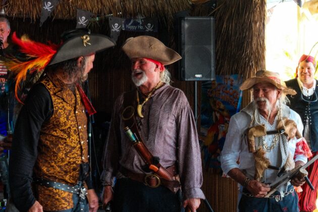 IN PICTURES: PIRATES INVADE KEY LARGO’S PILOT HOUSE