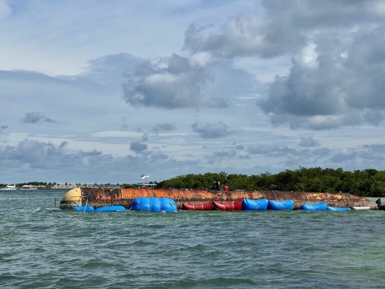 YELLOW SUBMARINE NO MORE: ABANDONED CRAFT REMOVED FROM BOOT KEY