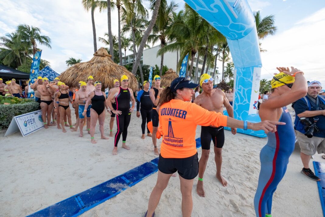 IN PICTURES: HUNDREDS PARTAKE IN ANNUAL SWIM TO ALLIGATOR LIGHTHOUSE