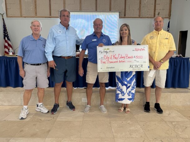 KEY COLONY BEACH WEIGHS FISHING AT SUNSET PARK