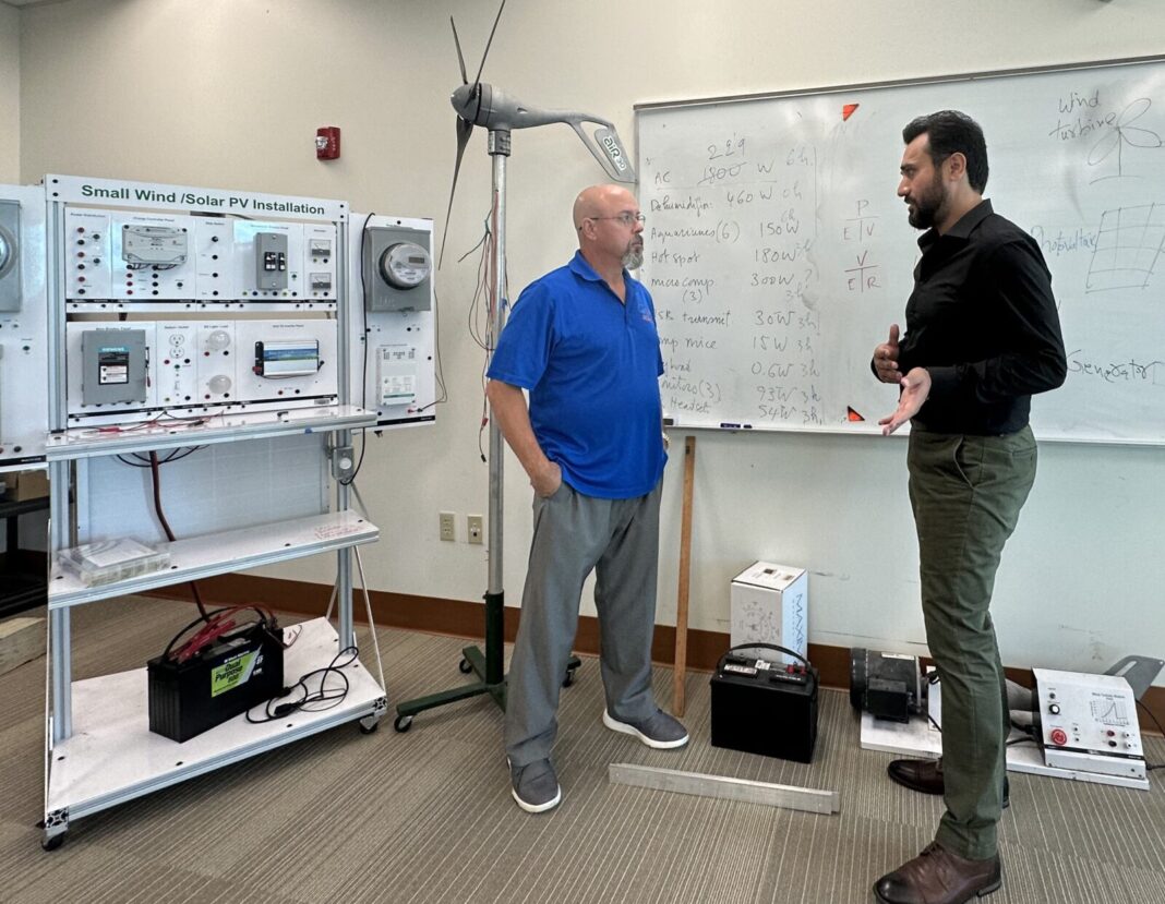 CFK FACULTY DEVELOPS NEW METHOD FOR HARNESSING WIND ENERGY