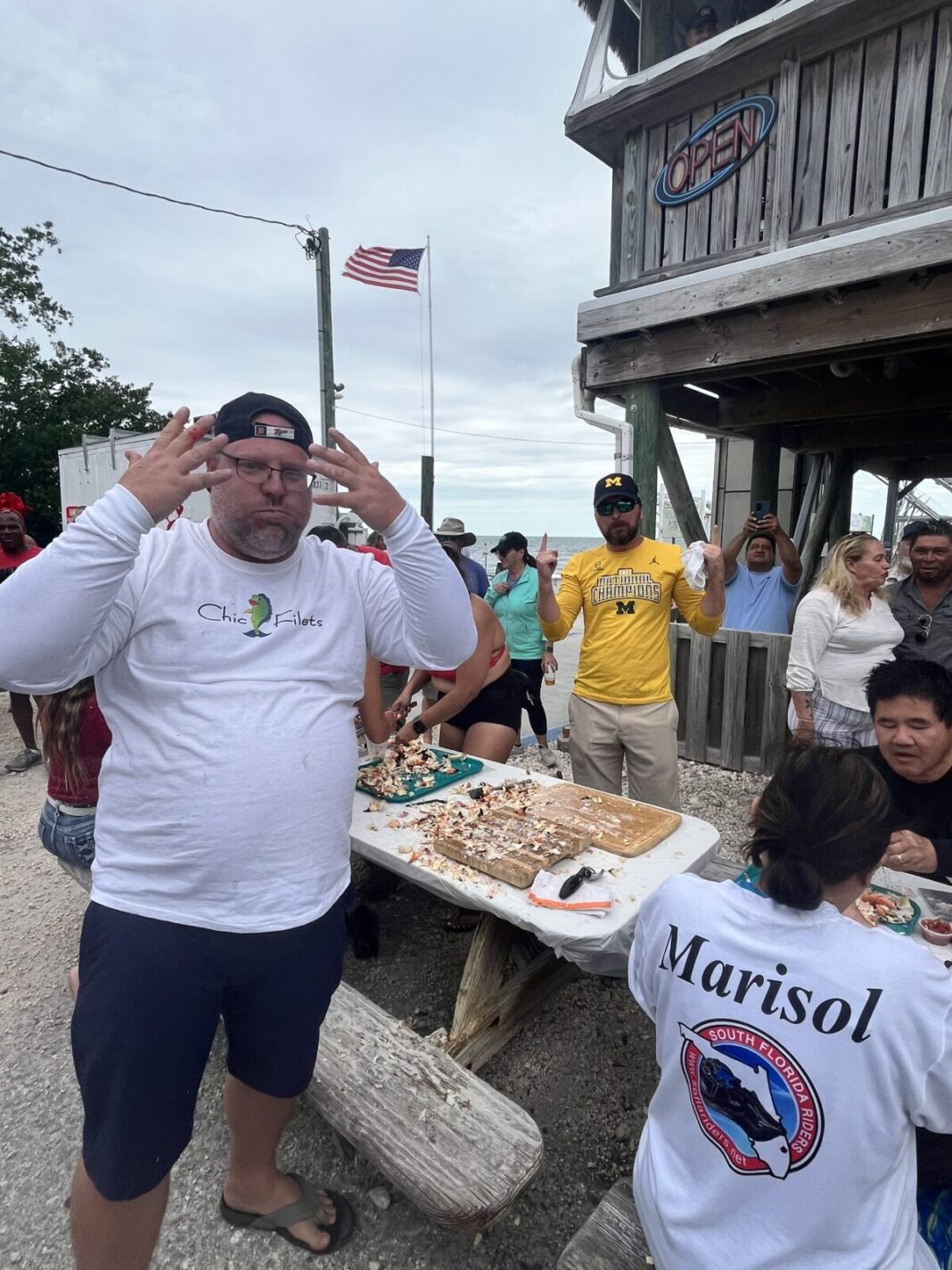 LOCALS TAKE TOP MARKS IN KEYS FISHERIES STONE CRAB EATING CONTEST