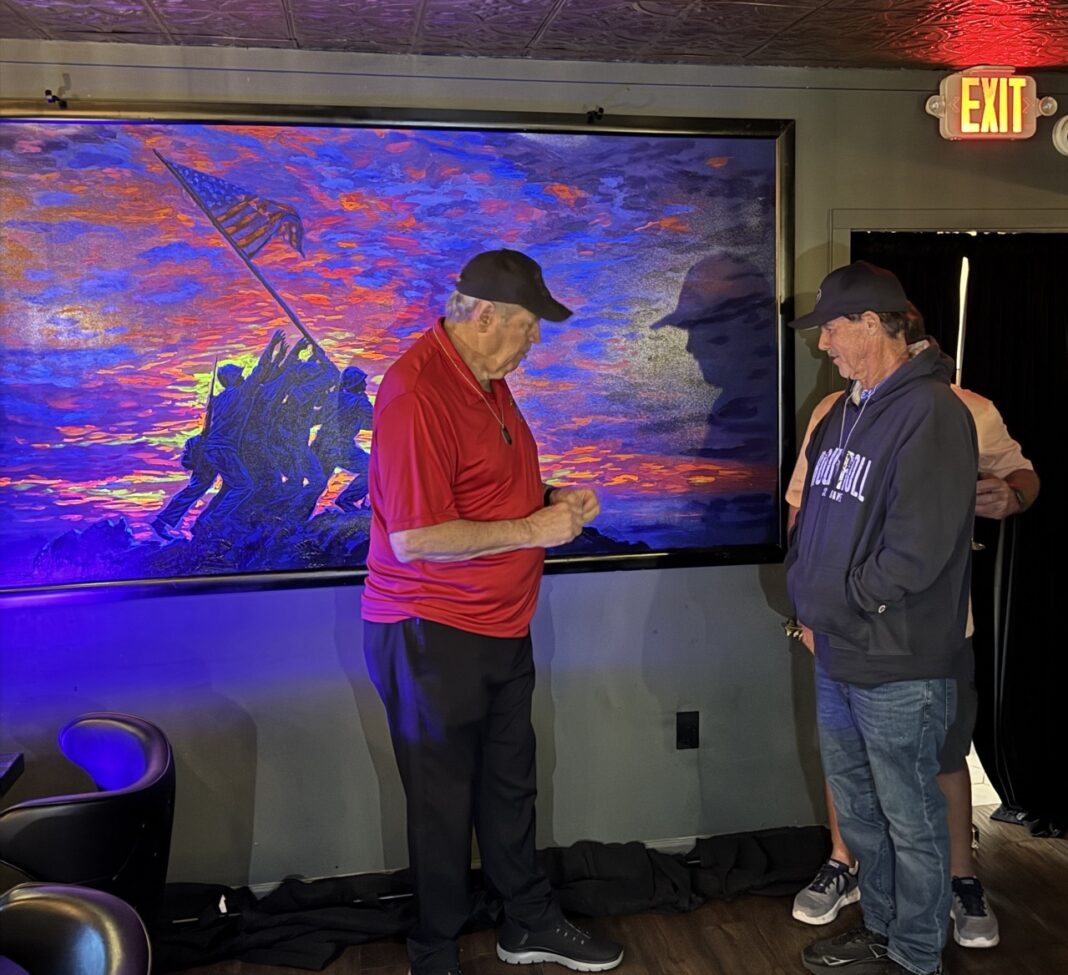 RENOWNED ARTIST UNVEILS ‘RAISING THE FLAG’ AT THE ARMORY SPEAKEASY IN ...