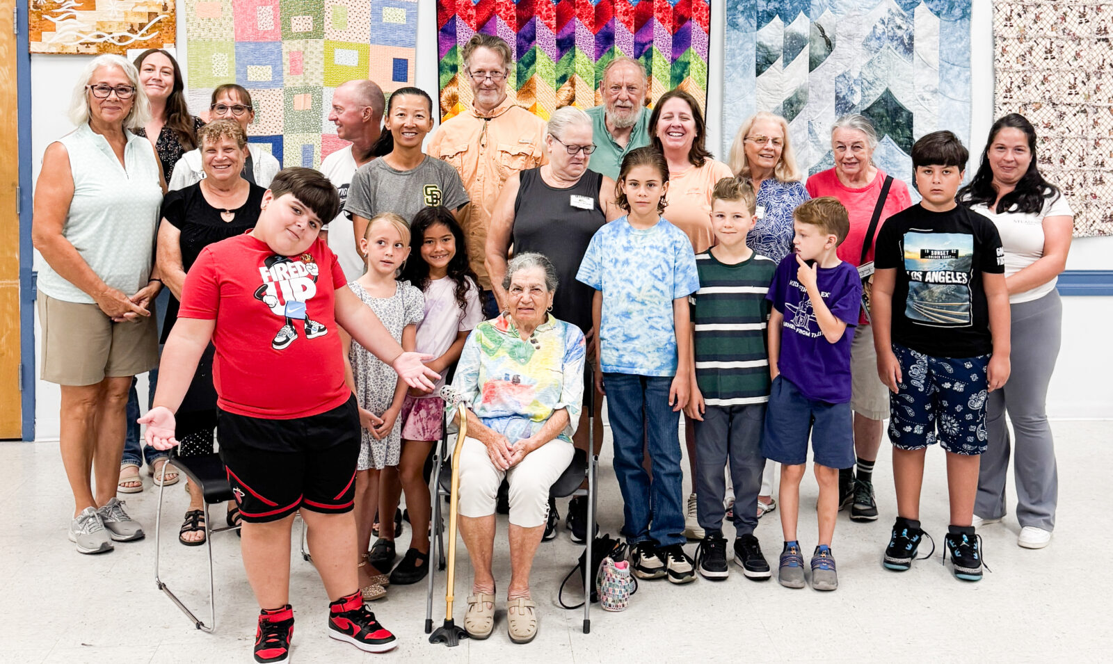 LISTEN CLOSE: ISLAMORADA CENTENARIAN SHARES LIFE WISDOM WITH KIDS